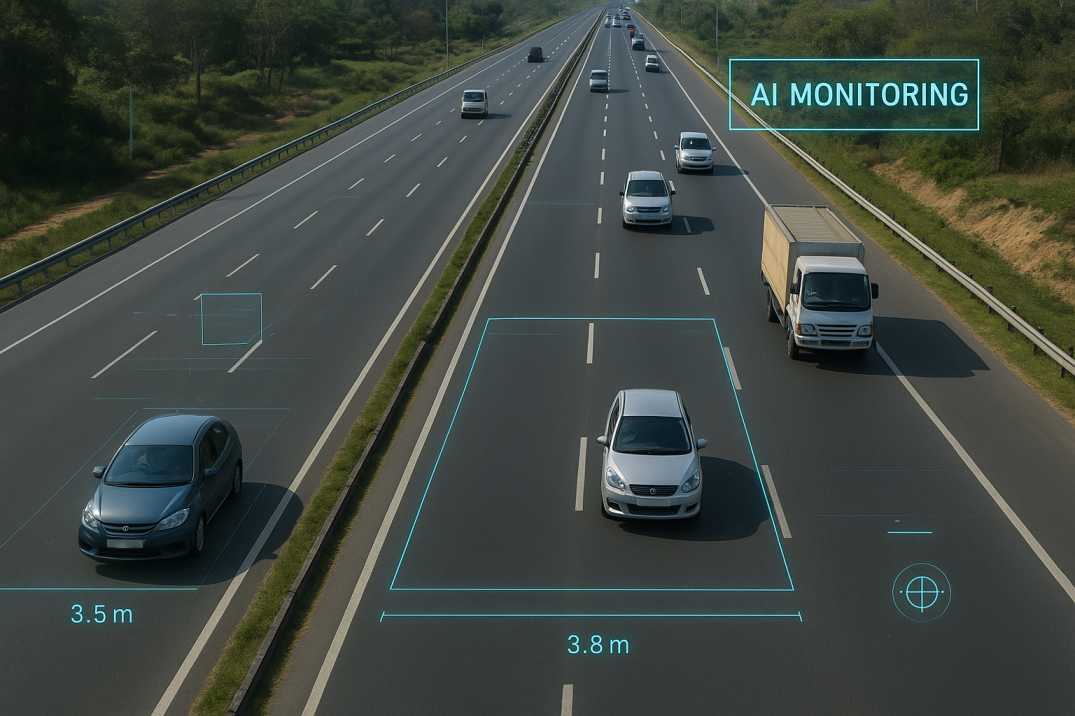 How AI Road Surveys Improve Lane Width Design as per IRC 72 | RoadVision AI
